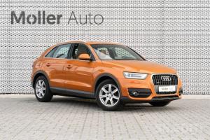 Orange Audi Q3 2012 in Riga, with an engine capacity of 2.00 L and mileage of 222 thousand km for 10900 €, photo 2 on AUTOMOTO.COM.LV