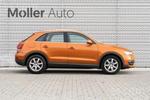 Orange Audi Q3 2012 in Riga, with an engine capacity of 2.00 L and mileage of 222 thousand km for 10900 €, photo 5 on AUTOMOTO.COM.LV