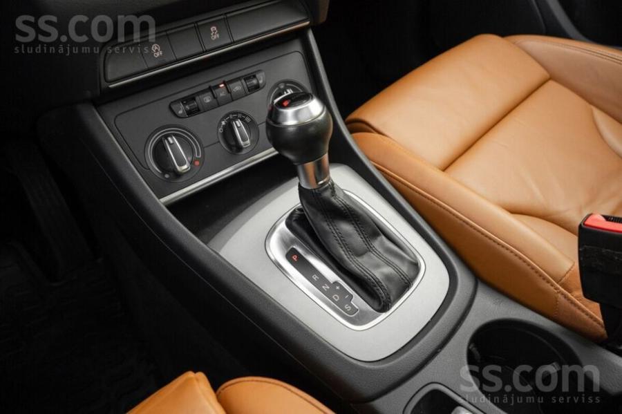 Orange Audi Q3 2012 in Riga, with an engine capacity of 2.00 L and mileage of 222 thousand km for 10900 €, photo 15 on AUTOMOTO.COM.LV