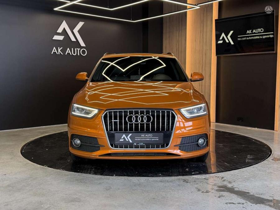 Orange Audi Q3 2012 in Kaunas, with an engine capacity of 1.97 L and mileage of 285 thousand km for 11990 €, photo 4 on AUTOMOTO.COM.LV