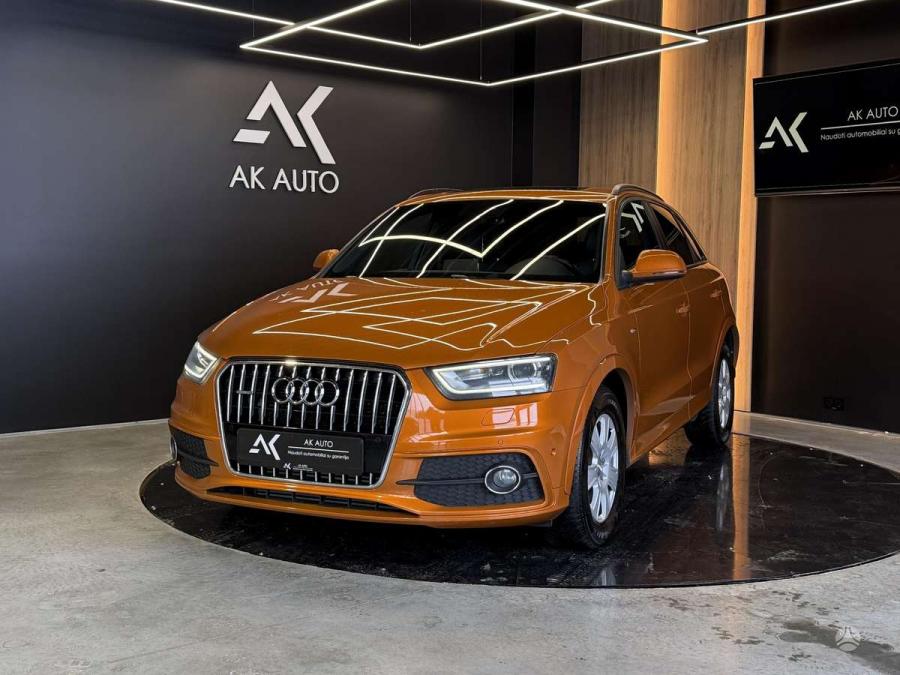 Orange Audi Q3 2012 in Kaunas, with an engine capacity of 1.97 L and mileage of 285 thousand km for 11990 €, photo 5 on AUTOMOTO.COM.LV