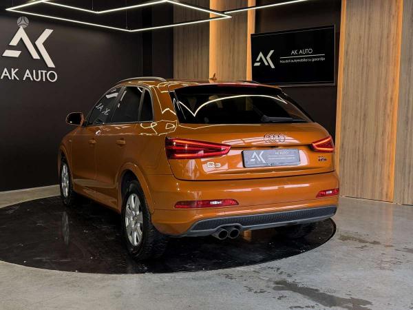 Orange Audi Q3 2012 in Kaunas, with an engine capacity of 1.97 L and mileage of 285 thousand km for 11990 €, photo 9 on AUTOMOTO.COM.LV