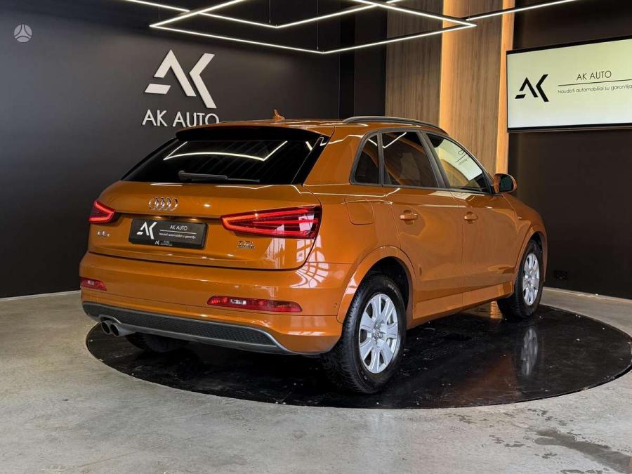 Orange Audi Q3 2012 in Kaunas, with an engine capacity of 1.97 L and mileage of 285 thousand km for 11990 €, photo 12 on AUTOMOTO.COM.LV
