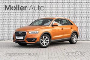 Orange Audi Q3 2012 in Riga, with an engine capacity of 2.00 L and mileage of 222 thousand km for 10490 €, photo  on AUTOMOTO.COM.LV