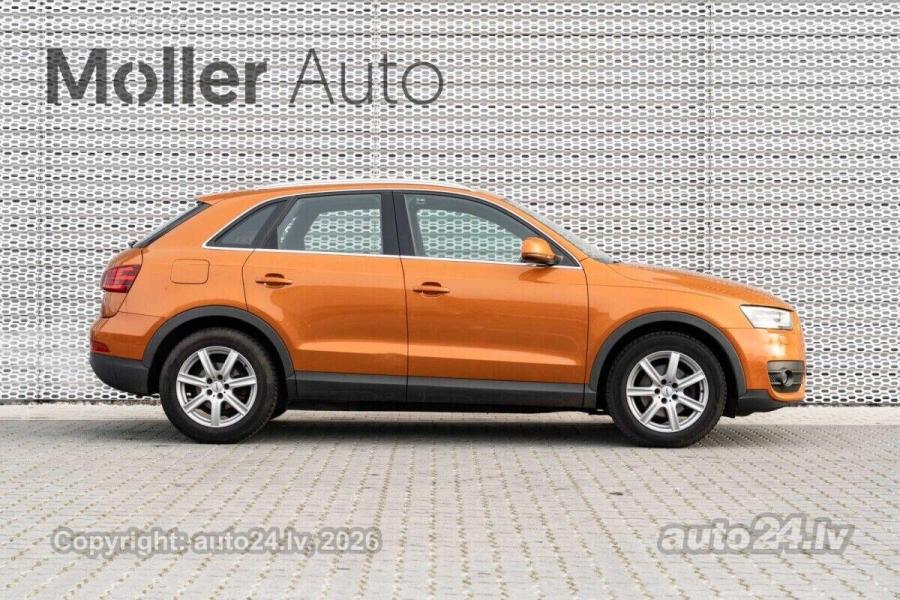Orange Audi Q3 2012 in Riga, with an engine capacity of 2.00 L and mileage of 222 thousand km for 10490 €, photo 5 on AUTOMOTO.COM.LV