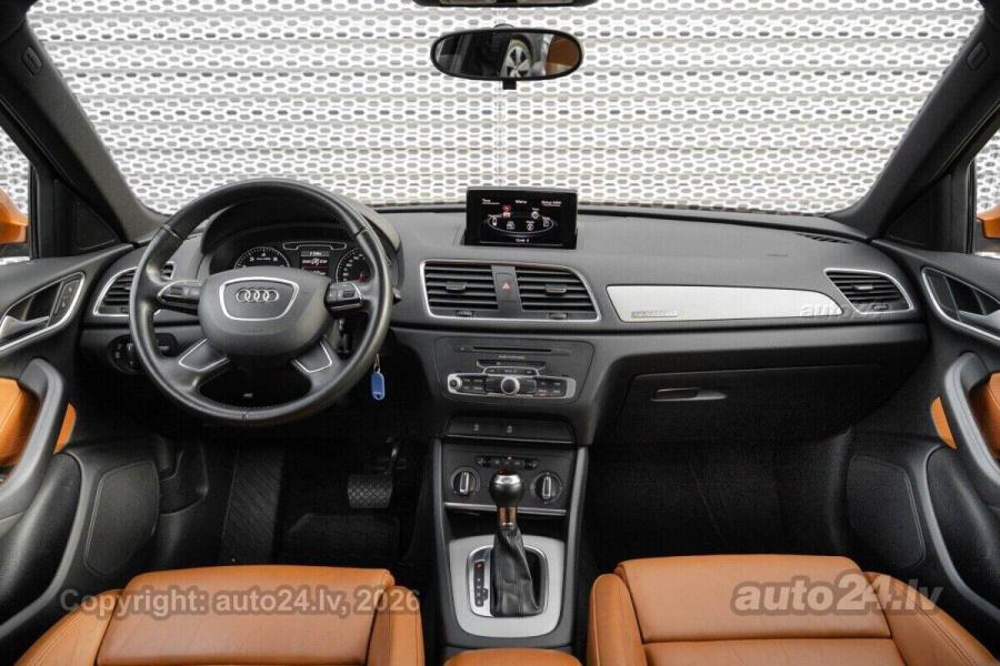 Orange Audi Q3 2012 in Riga, with an engine capacity of 2.00 L and mileage of 222 thousand km for 10490 €, photo 6 on AUTOMOTO.COM.LV