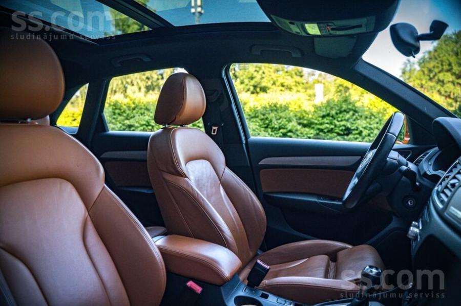 Oranžs Audi Q3 2012 Rīga, ar dzinēja tilpumu 2.00 L un nobraukumu 226 tūkst. km par 9990 €, foto 10 vietnē AUTOMOTO.COM.LV