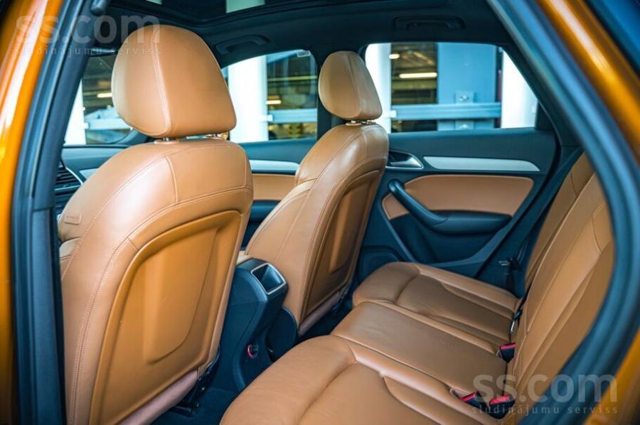 Oranžs Audi Q3 2012 Rīga, ar dzinēja tilpumu 2.00 L un nobraukumu 226 tūkst. km par 9990 €, foto 12 vietnē AUTOMOTO.COM.LV