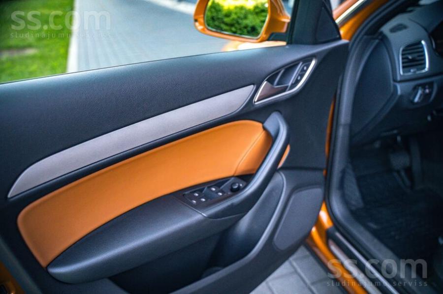 Oranžs Audi Q3 2012 Rīga, ar dzinēja tilpumu 2.00 L un nobraukumu 226 tūkst. km par 9990 €, foto 14 vietnē AUTOMOTO.COM.LV