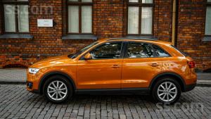 Orange Audi Q3 2013 in Riga, with an engine capacity of 2.00 L and mileage of 150 thousand km for 12950 €, photo 3 on AUTOMOTO.COM.LV