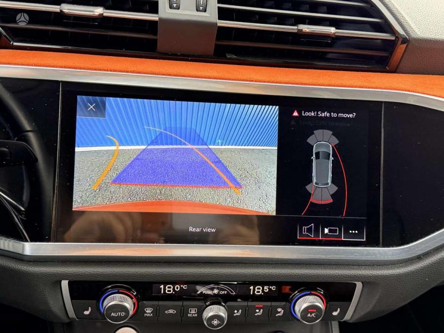Oranžs Audi Q3 2019 Kauņa, ar dzinēja tilpumu 1.50 L un nobraukumu 124 tūkst. km par 21300 €, foto 20 vietnē AUTOMOTO.COM.LV