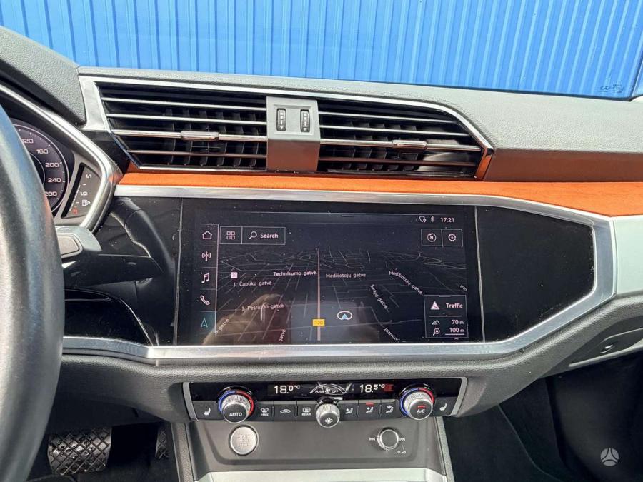Oranžs Audi Q3 2019 Kauņa, ar dzinēja tilpumu 1.50 L un nobraukumu 124 tūkst. km par 21300 €, foto 23 vietnē AUTOMOTO.COM.LV