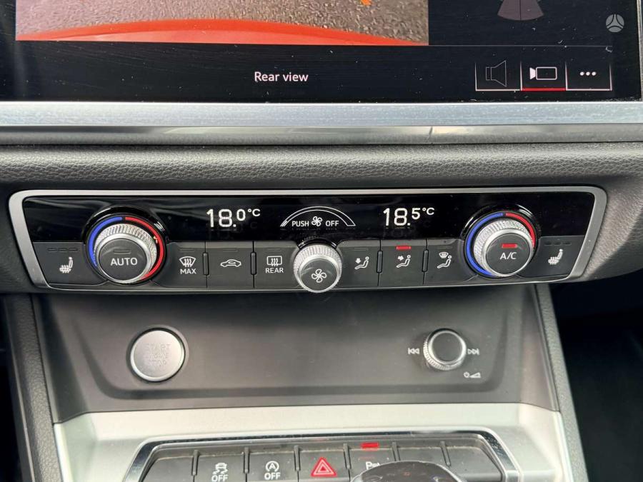 Oranžs Audi Q3 2019 Kauņa, ar dzinēja tilpumu 1.50 L un nobraukumu 124 tūkst. km par 21300 €, foto 25 vietnē AUTOMOTO.COM.LV