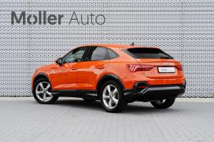 Oranžs Audi Q3 2023 Mārupe, ar dzinēja tilpumu 2.00 L un nobraukumu 69 tūkst. km par 32900 €, foto 4 vietnē AUTOMOTO.COM.LV