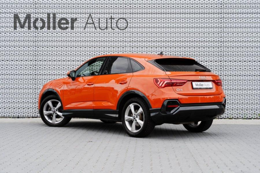 Oranžs Audi Q3 2023 Mārupe, ar dzinēja tilpumu 2.00 L un nobraukumu 69 tūkst. km par 32900 €, foto 4 vietnē AUTOMOTO.COM.LV