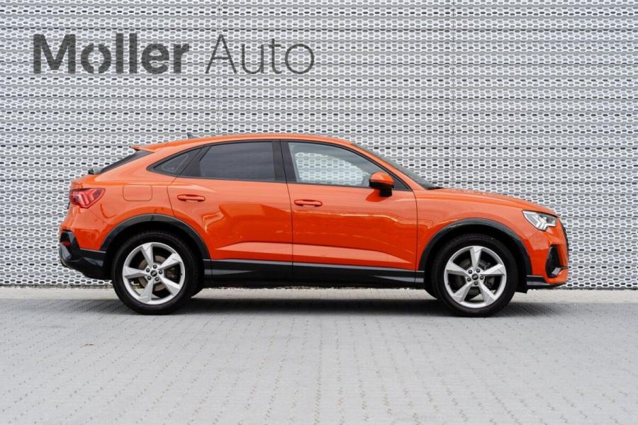 Oranžs Audi Q3 2023 Mārupe, ar dzinēja tilpumu 2.00 L un nobraukumu 69 tūkst. km par 32900 €, foto 6 vietnē AUTOMOTO.COM.LV