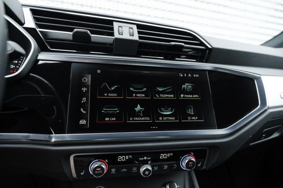 Oranžs Audi Q3 2023 Mārupe, ar dzinēja tilpumu 2.00 L un nobraukumu 69 tūkst. km par 32900 €, foto 17 vietnē AUTOMOTO.COM.LV