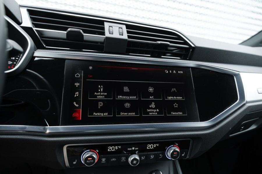 Oranžs Audi Q3 2023 Mārupe, ar dzinēja tilpumu 2.00 L un nobraukumu 69 tūkst. km par 32900 €, foto 18 vietnē AUTOMOTO.COM.LV