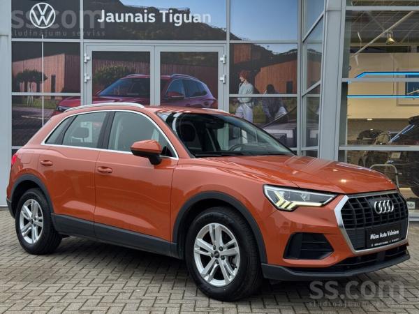 Orange Audi Q3 2023 in Valmiera, with an engine capacity of 2.00 L and mileage of 137 thousand km for 19500 €, photo 1 on AUTOMOTO.COM.LV