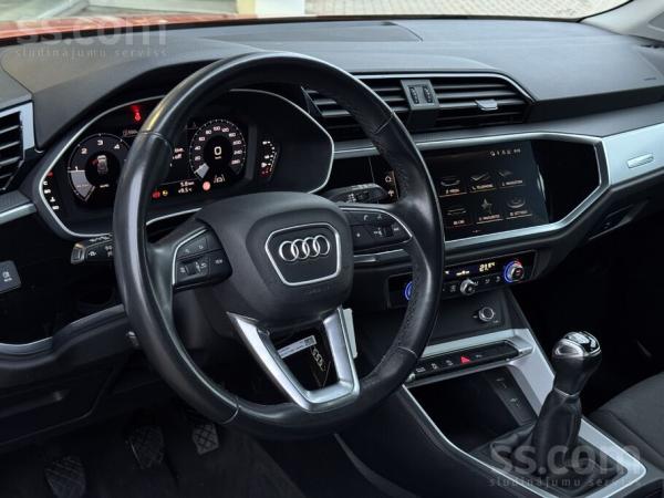Orange Audi Q3 2023 in Valmiera, with an engine capacity of 2.00 L and mileage of 137 thousand km for 19500 €, photo 9 on AUTOMOTO.COM.LV