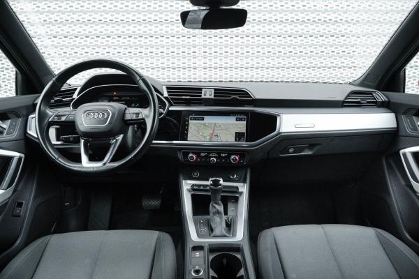 Audi Q3 2023 in Marupe on AUTOMOTO.COM.LV Orange Audi Q3 2023 in Marupe, with an engine capacity of 1.50 L and mileage of 70 thousand km for 27900 €, photo 7 on AUTOMOTO.COM.LV