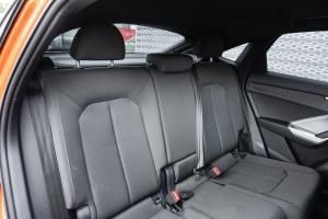 Orange Audi Q3 2023 in Marupe, with an engine capacity of 1.50 L and mileage of 70 thousand km for 27900 €, photo 26 on AUTOMOTO.COM.LV
