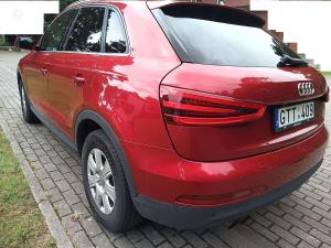 Red Audi Q3 2013 in Klaipeda, with an engine capacity of 1.98 L and mileage of 75 thousand km for 12500 €, photo 4 on AUTOMOTO.COM.LV