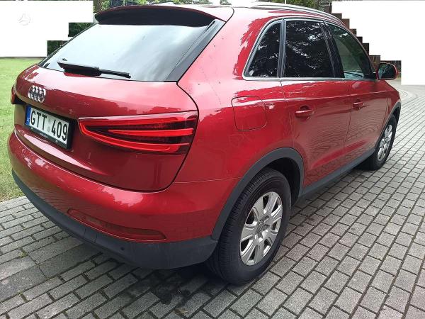 Sarkans Audi Q3 2013 Klaipėda, ar dzinēja tilpumu 1.98 L un nobraukumu 75 tūkst. km par 12500 €, foto 4 vietnē AUTOMOTO.COM.LV