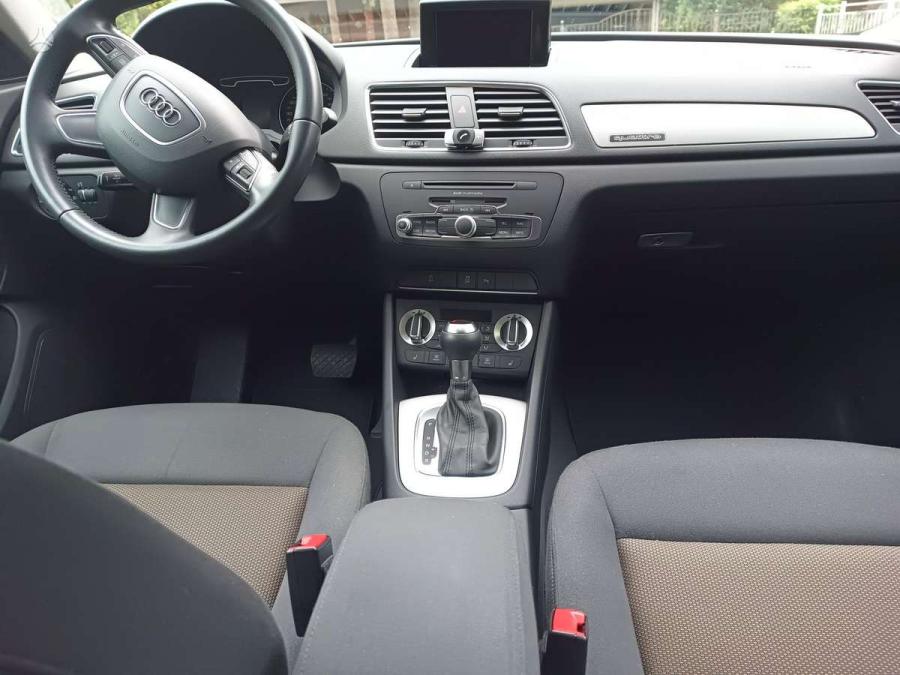 Red Audi Q3 2013 in Klaipeda, with an engine capacity of 1.98 L and mileage of 75 thousand km for 12500 €, photo 7 on AUTOMOTO.COM.LV