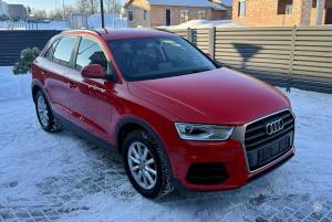 Red Audi Q3 2015 in Vilnius, with an engine capacity of 1.40 L and mileage of 152 thousand km for 13890 €, photo 2 on AUTOMOTO.COM.LV