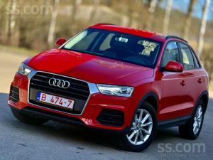 Sarkans Audi Q3 2016 Rīga, ar dzinēja tilpumu 1.40 L un nobraukumu 167 tūkst. km par 13490 €, foto  vietnē AUTOMOTO.COM.LV