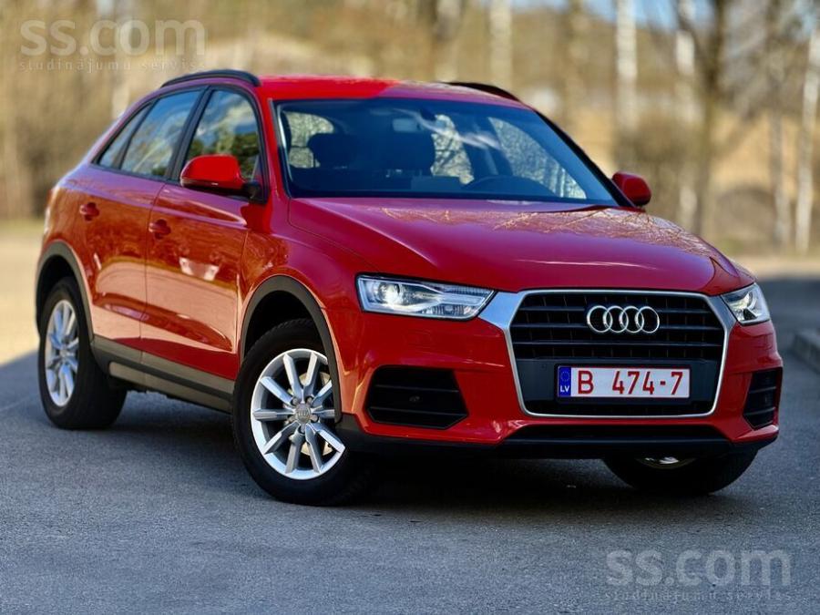 Sarkans Audi Q3 2016 Rīga, ar dzinēja tilpumu 1.40 L un nobraukumu 167 tūkst. km par 13490 €, foto 3 vietnē AUTOMOTO.COM.LV