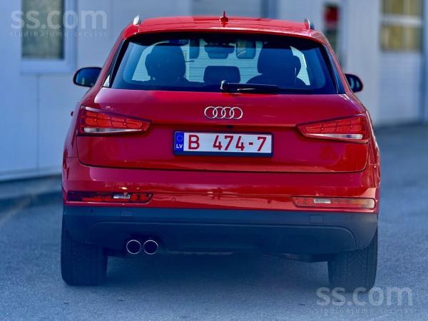 Red Audi Q3 2016 in Riga, with an engine capacity of 1.40 L and mileage of 167 thousand km for 13490 €, photo 6 on AUTOMOTO.COM.LV