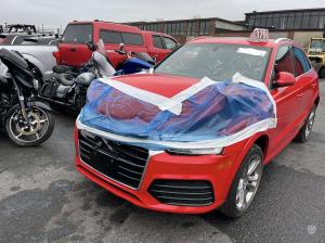Red Audi Q3 2016 in Siauliai, with an engine capacity of 1.98 L and mileage of 223 thousand km for 6850 €, photo  on AUTOMOTO.COM.LV