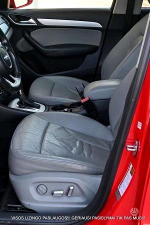 Sarkans Audi Q3 2017 Kretinga, ar dzinēja tilpumu 1.98 L un nobraukumu 204 tūkst. km par 10699 €, foto 17 vietnē AUTOMOTO.COM.LV