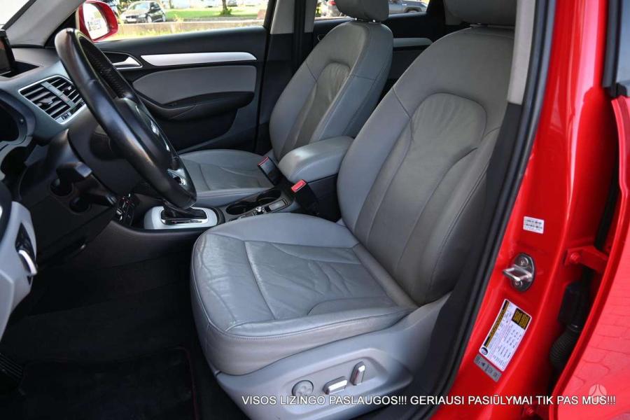 Sarkans Audi Q3 2017 Kretinga, ar dzinēja tilpumu 1.98 L un nobraukumu 204 tūkst. km par 10699 €, foto 18 vietnē AUTOMOTO.COM.LV
