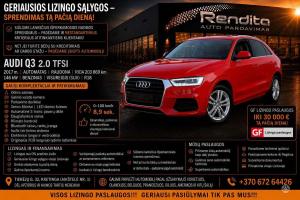 Sarkans Audi Q3 2017 Kretinga, ar dzinēja tilpumu 1.98 L un nobraukumu 204 tūkst. km par 10699 €, foto 31 vietnē AUTOMOTO.COM.LV