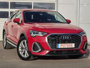 Red Audi Q3 2020 in Jonava, with an engine capacity of 2.00 L and mileage of 238 thousand km for 21500 €, photo  on AUTOMOTO.COM.LV