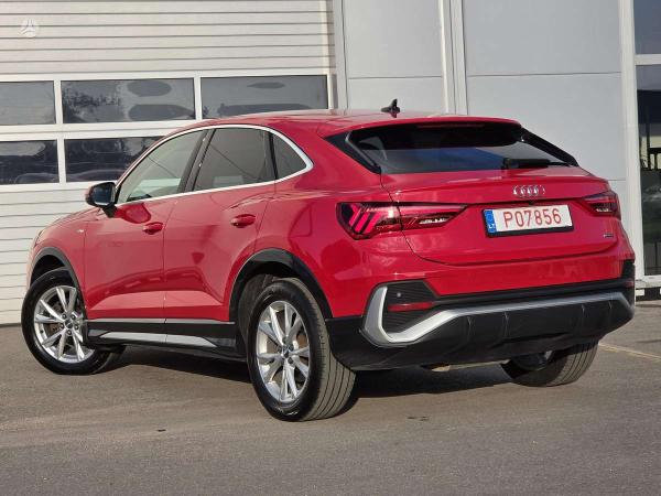 Red Audi Q3 2020 in Jonava, with an engine capacity of 2.00 L and mileage of 238 thousand km for 21500 €, photo 6 on AUTOMOTO.COM.LV