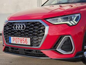 Red Audi Q3 2020 in Jonava, with an engine capacity of 2.00 L and mileage of 238 thousand km for 21500 €, photo 13 on AUTOMOTO.COM.LV