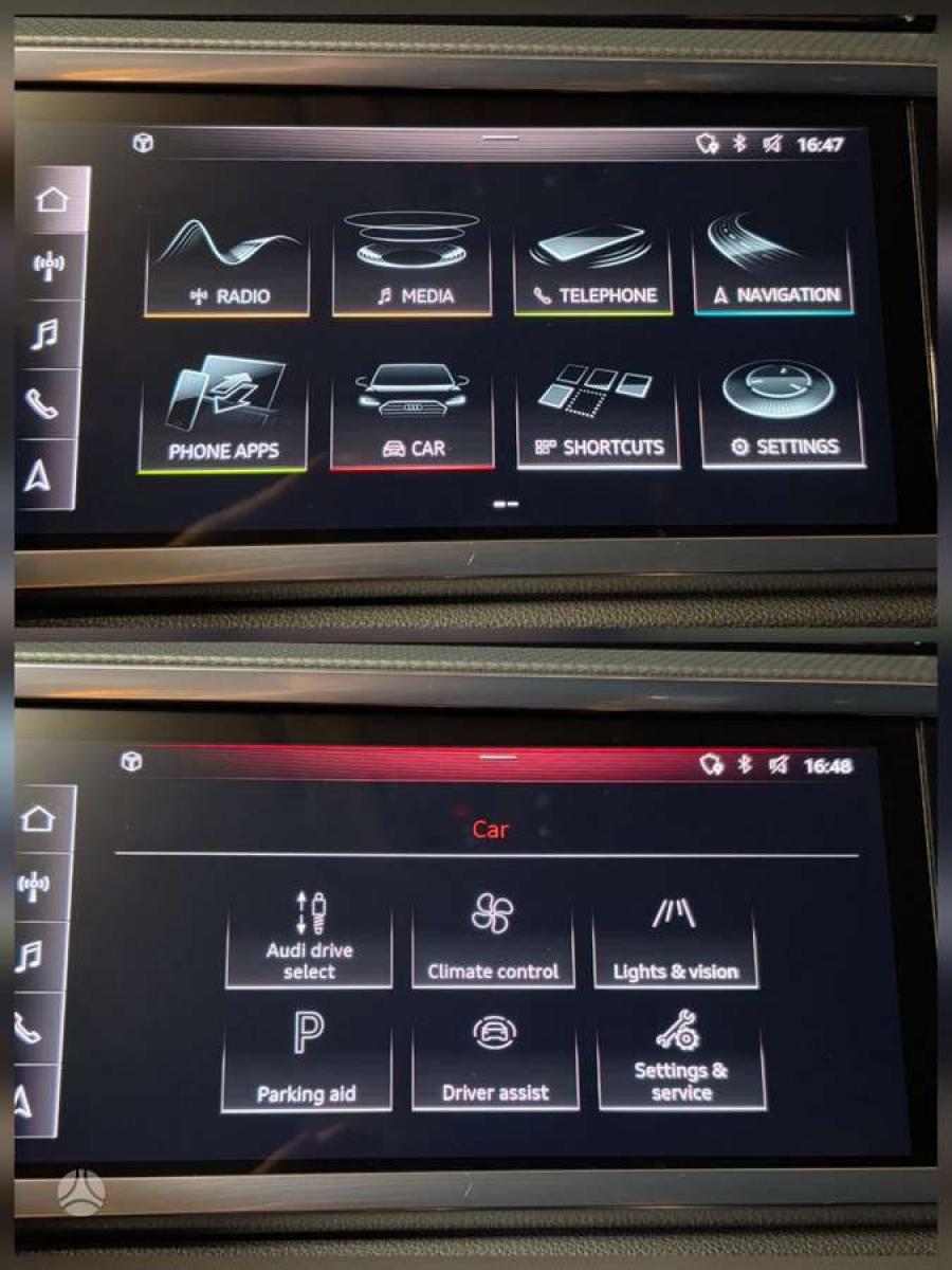 Red Audi Q3 2020 in Jonava, with an engine capacity of 2.00 L and mileage of 238 thousand km for 21500 €, photo 22 on AUTOMOTO.COM.LV