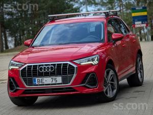 Sarkans Audi Q3 2023 Jūrmala, ar dzinēja tilpumu 2.00 L un nobraukumu 39 tūkst. km par 32990 €, foto 4 vietnē AUTOMOTO.COM.LV