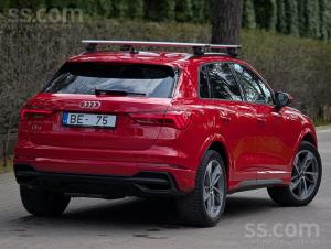 Sarkans Audi Q3 2023 Jūrmala, ar dzinēja tilpumu 2.00 L un nobraukumu 39 tūkst. km par 32990 €, foto 5 vietnē AUTOMOTO.COM.LV