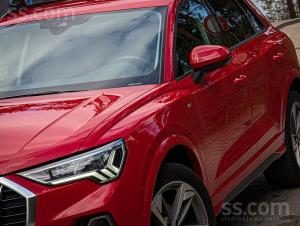 Sarkans Audi Q3 2023 Jūrmala, ar dzinēja tilpumu 2.00 L un nobraukumu 39 tūkst. km par 32990 €, foto 8 vietnē AUTOMOTO.COM.LV