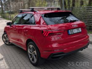 Sarkans Audi Q3 2023 Jūrmala, ar dzinēja tilpumu 2.00 L un nobraukumu 39 tūkst. km par 32990 €, foto 13 vietnē AUTOMOTO.COM.LV