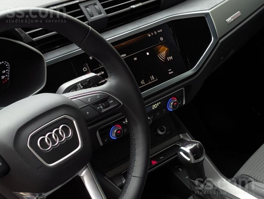 Sarkans Audi Q3 2023 Jūrmala, ar dzinēja tilpumu 2.00 L un nobraukumu 39 tūkst. km par 32990 €, foto 17 vietnē AUTOMOTO.COM.LV