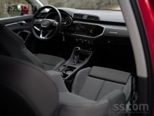 Sarkans Audi Q3 2023 Jūrmala, ar dzinēja tilpumu 2.00 L un nobraukumu 39 tūkst. km par 32990 €, foto 27 vietnē AUTOMOTO.COM.LV