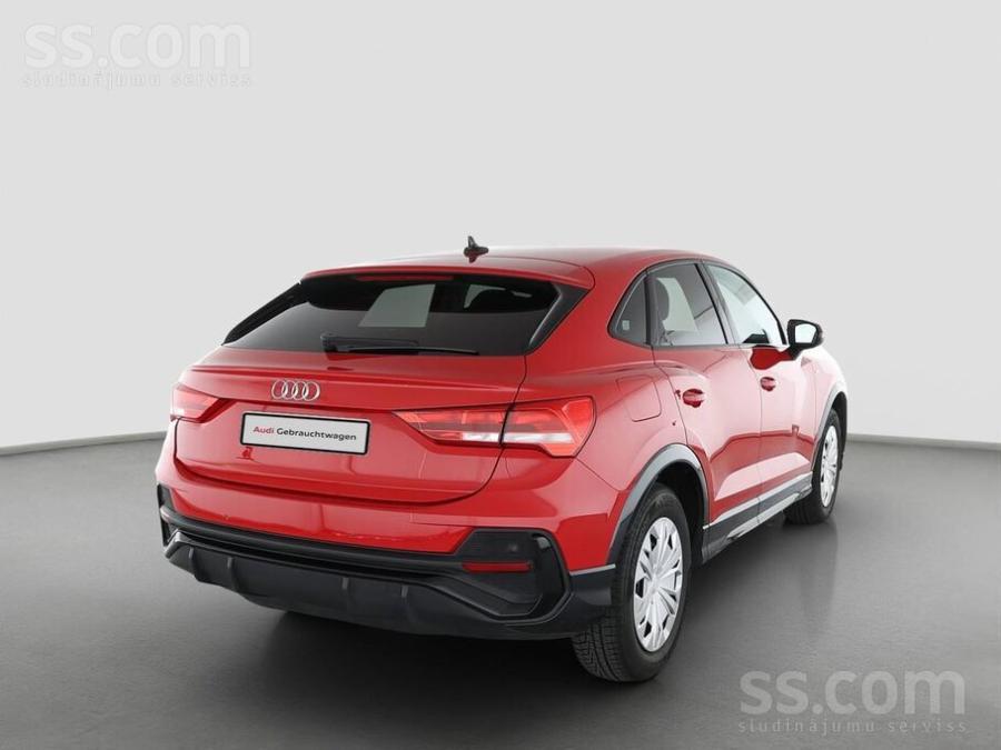 Sarkans Audi Q3 2025 Rīga, ar dzinēja tilpumu 1.50 L un nobraukumu 19 tūkst. km par 37900 €, foto 3 vietnē AUTOMOTO.COM.LV
