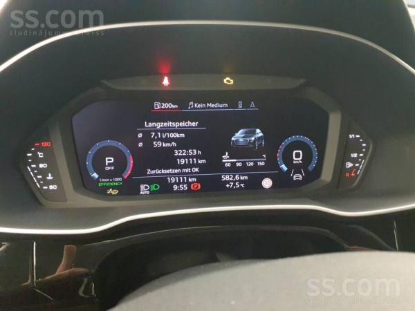 Red Audi Q3 2025 in Riga, with an engine capacity of 1.50 L and mileage of 19 thousand km for 37900 €, photo 5 on AUTOMOTO.COM.LV