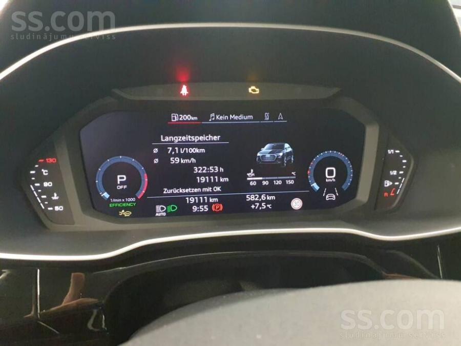 Sarkans Audi Q3 2025 Rīga, ar dzinēja tilpumu 1.50 L un nobraukumu 19 tūkst. km par 37900 €, foto 6 vietnē AUTOMOTO.COM.LV